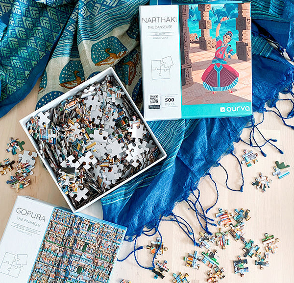 Discovering Indian culture through Aurva puzzles - Review
